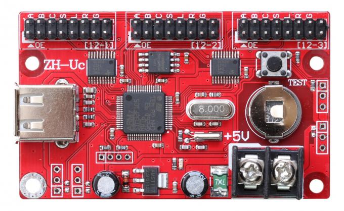 Le module d'écran de la carte ordre de ZH-Uc LED P10 LED a mené le ...
